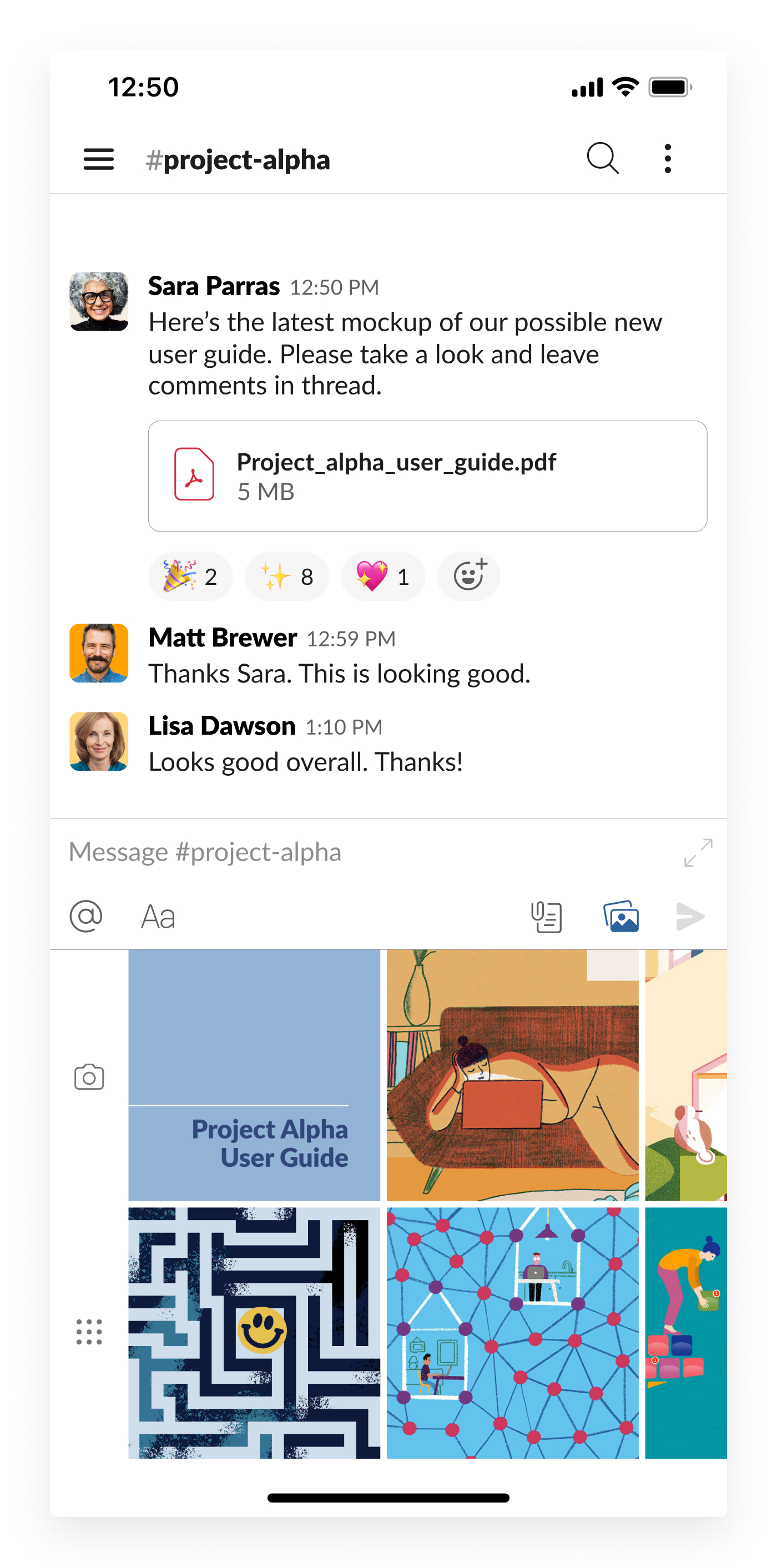 Upload and share files | Slack Tips | Slack